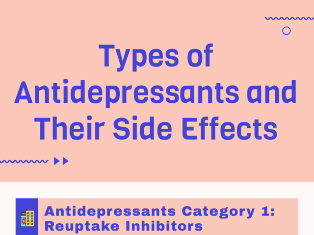 Types of Antidepressants and Their Side Effects