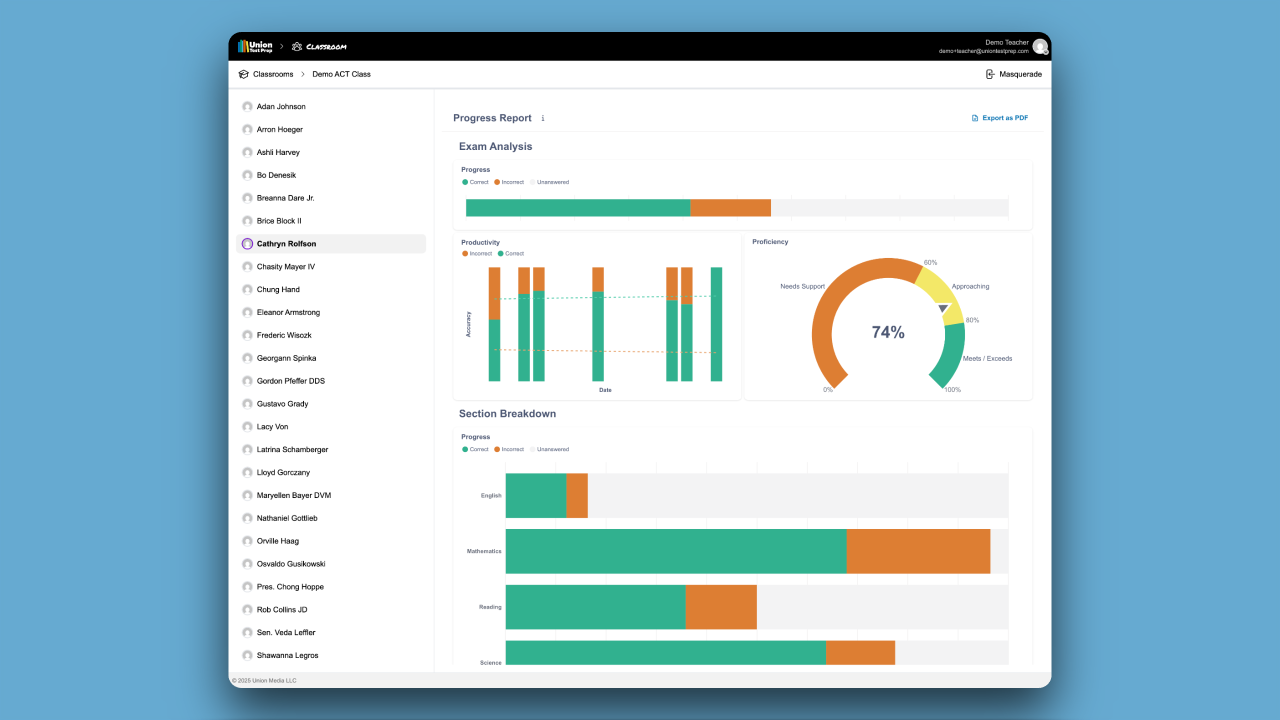 Classrooms - Union Test Prep